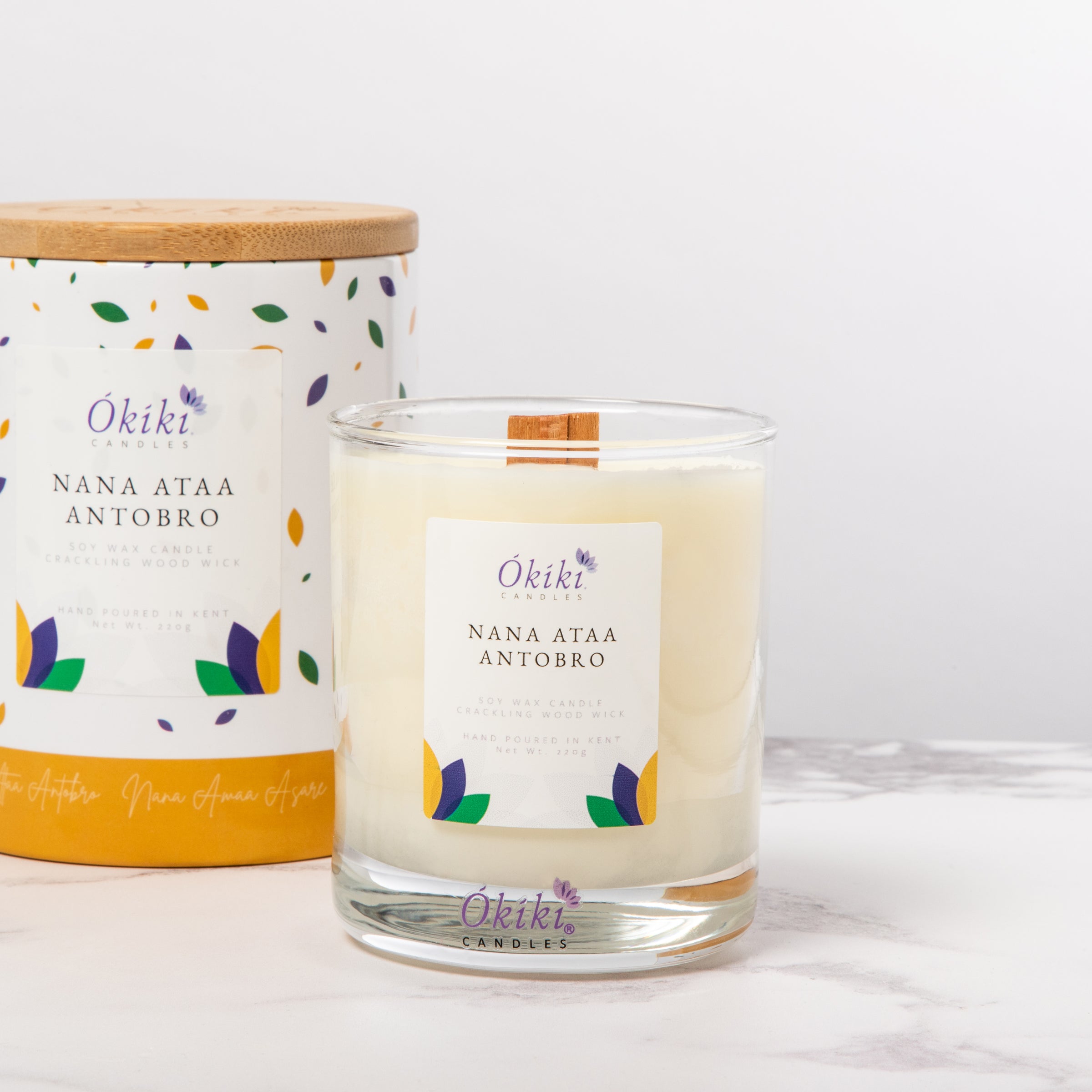 Soy Wax Candles – Okiki Skincare